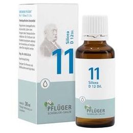 Pflüger® Biochemie Pflüger 11 Silicea D 12 Tropfen 30 ml