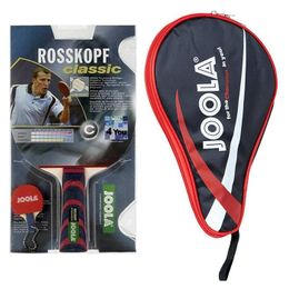 Joola Tischtennisschläger Rosskopf Classic + Pocket rot