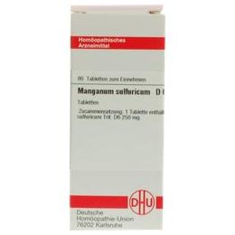 DHU-Arzneimittel Manganum Sulfuricum D 6 Tabletten 80 St