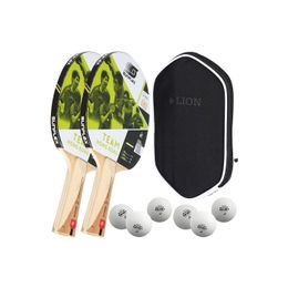 Sunflex Tischtennisschläger 2x TEAM HONG KONG + Hülle + 6x SX+ Bälle