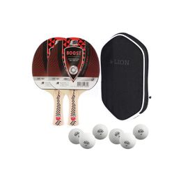 Sunflex Tischtennisschläger 2x Boost + Tischtennishülle + 6x SX+ Bälle