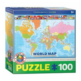 Eurographics Puzzle Weltkarte
