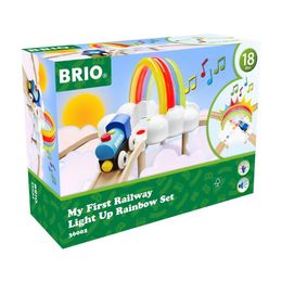 Brio® Spielzeugeisenbahn-Set Brio Eisenbahn Mein erstes Brio Bahn Regenbogen-Set 11 Teile 36002