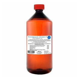 HERRLAN Wasserstoffperoxid 3% FOOD GRADE I 1 Liter I HERRLAN-Qualität Oberflächen-Desinfektionsmittel