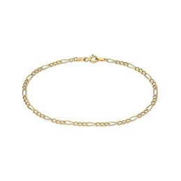 Christ Goldarmband Christ Damen-Armband Armband Figaro 375er Gelbgold