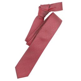 Venti Krawatte gemustert, rot