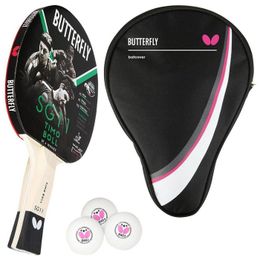 Butterfly Tischtennisschläger 1x Timo Boll SG11 + Drive Case 1 + Bälle