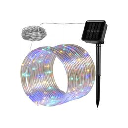 VOLTRONIC LED-Lichterschlauch VOLTRONIC® 100 LED Solar Batterie Lichterschlauch