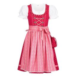 Nübler Nübler Dirndl Mädchen Dirndl im traditionellen Stil Kinder Trachten (Dirndl Set DIANA