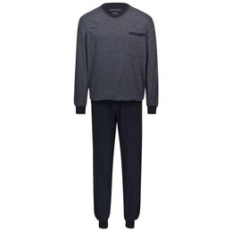 Ammann Pyjama Basic (Set, 2 tlg) Schlafanzug Langarm