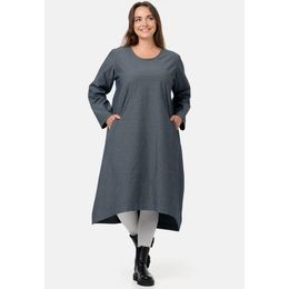 kekoo A-Linien-Kleid Kleid in A-Linie aus Baumwoll Elasthan Mischgewebe 'Inara'