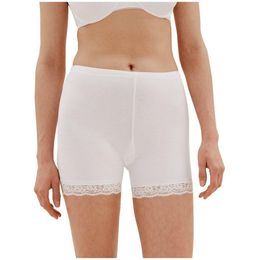 TEXEMP Radlerhose Damen Sicherheitsshorts Shorts Unterhose Unterwäsche Spitze Hosen (1-tlg) 95% Baumwolle