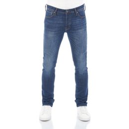 Jack & Jones Jack & Jones Slim-fit-Jeans Herren Jeanshose JJIGLENN Slim Fit Denim Hose mit Stretch