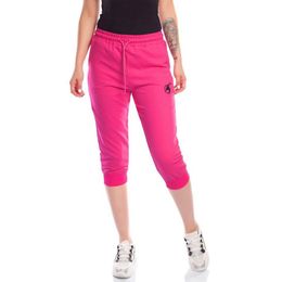 Bongual 3/4-Sweathose Jogginghose Capri Basic mit Kordeln