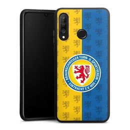DeinDesign Handyhülle Eintracht Braunschweig Offizielles Lizenzprodukt Logo, Huawei P30 Lite Premium Silikon Hülle Premium Case Handy Schutzhülle