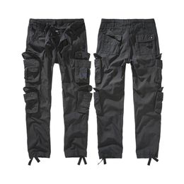 Brandit Outdoorhose Brandit Hose Pure Vintage Slim Fit