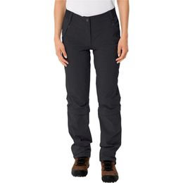 Vaude Trekkinghose Wo Farley Stretch Capri T-Zip Pants BLACK