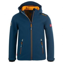 Trollkids - Kid's Trollfjord Jacket - Softshelljacke Gr 152 blau