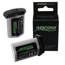 Patona 2x Akku für Canon LP-E19 Kamera-Akku Ersatzakku 3500 mAh (10,8 V, 2 St), Premium Akku