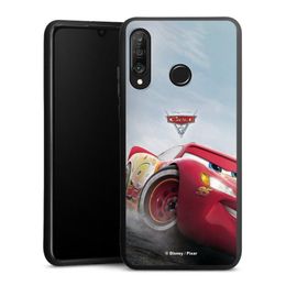DeinDesign Handyhülle Lightning Mcqueen 95 Offizielles Lizenzprodukt Cars, Huawei P30 Lite Premium Silikon Hülle Premium Case Handy Schutzhülle