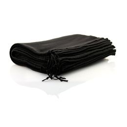 TelMo Schuhbeutel 10 Stück ® Schuhbeutel aus Baumwolle mit Zugband 40x30cm SCHWARZ