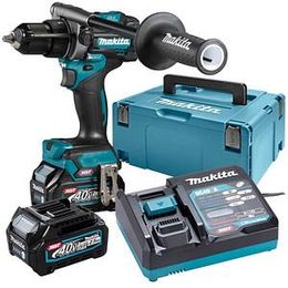 Makita HP001GD201 Akku-Schlagbohrschrauber-Set 40,0 V max., mit 2 Akkus