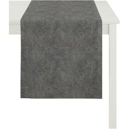 Apelt Tischläufer 1102 Loft Style, Jacquard (1-tlg), grau