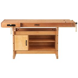 Sjöberg Hobelbank Scandi Plus 1825 + Schrank, L/B/H: ca. 185,8x71x90 cm, braun