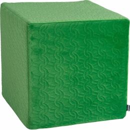 HOCK H.O.C.K. Sitzwürfel Soft Nobile (1 St), 45/45/45 cm, grün