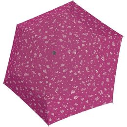 Doppler® Taschenregenschirm zero,99 Minimally, fancy pink, rosa
