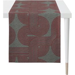 Apelt Tischläufer Nova, LOFT STYLE, Jacquard (1-tlg), rot