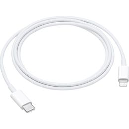 Apple USB-C auf Lightning Kabel Smartphone-Kabel, Lightning, (100 cm), weiß
