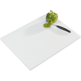 Kesper® Tranchierbrett Profi, Kunststoff, Gr. 50 x 38 cm, weiß