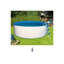 my POOL BWT Rundpool (Set, 3-tlg), ØxH: 300x120 cm, blau|weiß