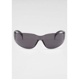 BACK IN BLACK Eyewear Sonnenbrille Randlos, schwarz