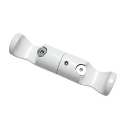 Deckenträger Adapter Verbindungselement für Gardinenstangen, Gardinia, (1-tlg), Serie Einzelprogramm Chicago Ø 20 mm, weiß