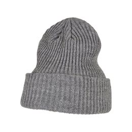 Flexfit Beanie Yupoong Beanies Rib Beanie (1-St), grau