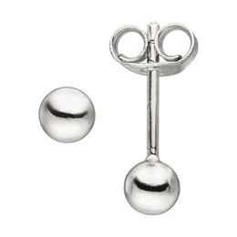 Jobo Paar Ohrstecker, 925 Silber, silberfarben