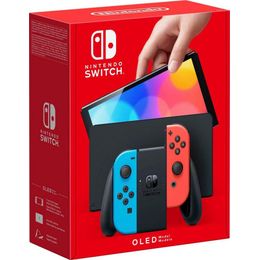 Nintendo Switch, OLED-Modell, blau|rot