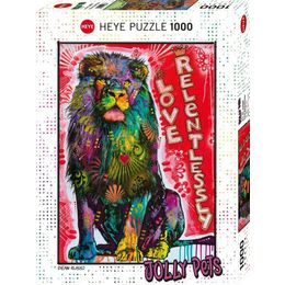 Heye Puzzle Love Relentlessly/ Jolly Pets, 1000 Puzzleteile, Made in Germany, bunt