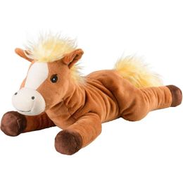 Warmies® Wärmekissen Pony, für die Mikrowelle und den Backofen, braun