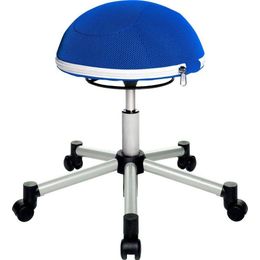 Topstar Arbeitshocker Sitness Half Ball, blau