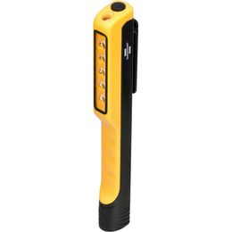 Fa.Brennenstuhl Brennenstuhl LED Taschenlampe HL 100, inkl. Batterien, gelb|schwarz