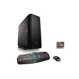CSL HydroX V29241 Gaming-PC (AMD Ryzen 9 7900X, GeForce RTX 4090, 64 GB RAM, 2000 GB HDD, 2000 GB SSD, Wasserkühlung), schwarz