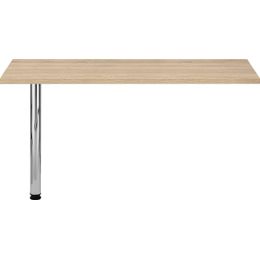 Kochstation Tresentisch KS-Virginia, 138 cm breit, ideal für kleine Küchen, beige