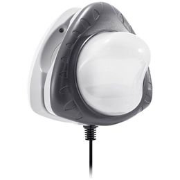 Intex Pool-Lampe Magnet LED, LED fest integriert, Farbwechsler, Kaltweiß, für Frame-Pools, bunt|weiß
