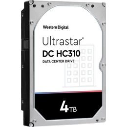 Western Digital Ultrastar DC HC310 4TB HDD-Festplatte (4 TB) 3,5", Bulk, silberfarben