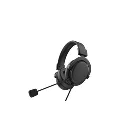 Hanseatic Gaming-Headset (Mikrofon abnehmbar, geeignet für PC, PS4 und PS5), schwarz