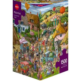 Heye Puzzle Country Fair, Tanck, 1500 Puzzleteile, Made in Europe, bunt