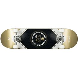 Playlife Skateboard Heavy Metal Gold, bunt|schwarz